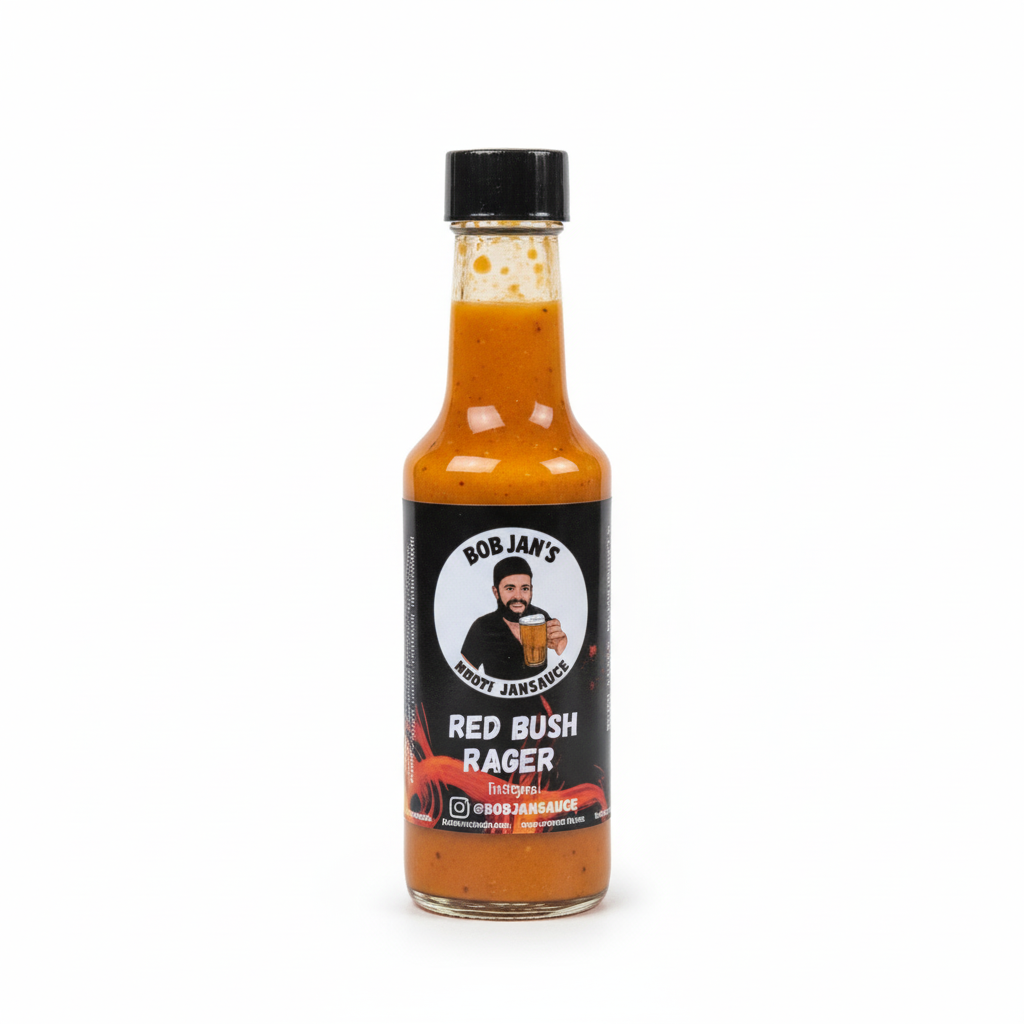 Bobjan’s Sauce – Red Bush Rager – Locally Sauced